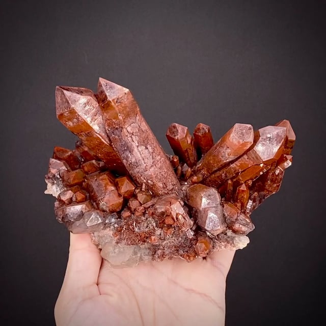 Quartz with Hematite Inclusions - SM20-287 - Orange River area ...