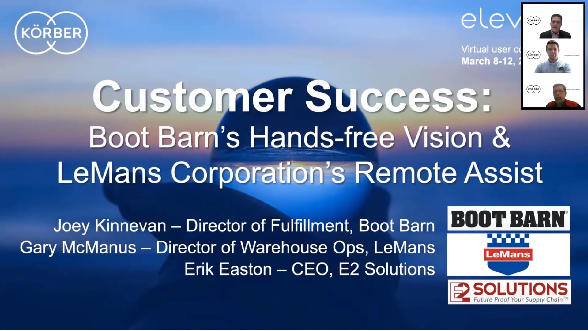 2021 Elevate E2 Customer Success Session on Vision and Remote Assist on ...