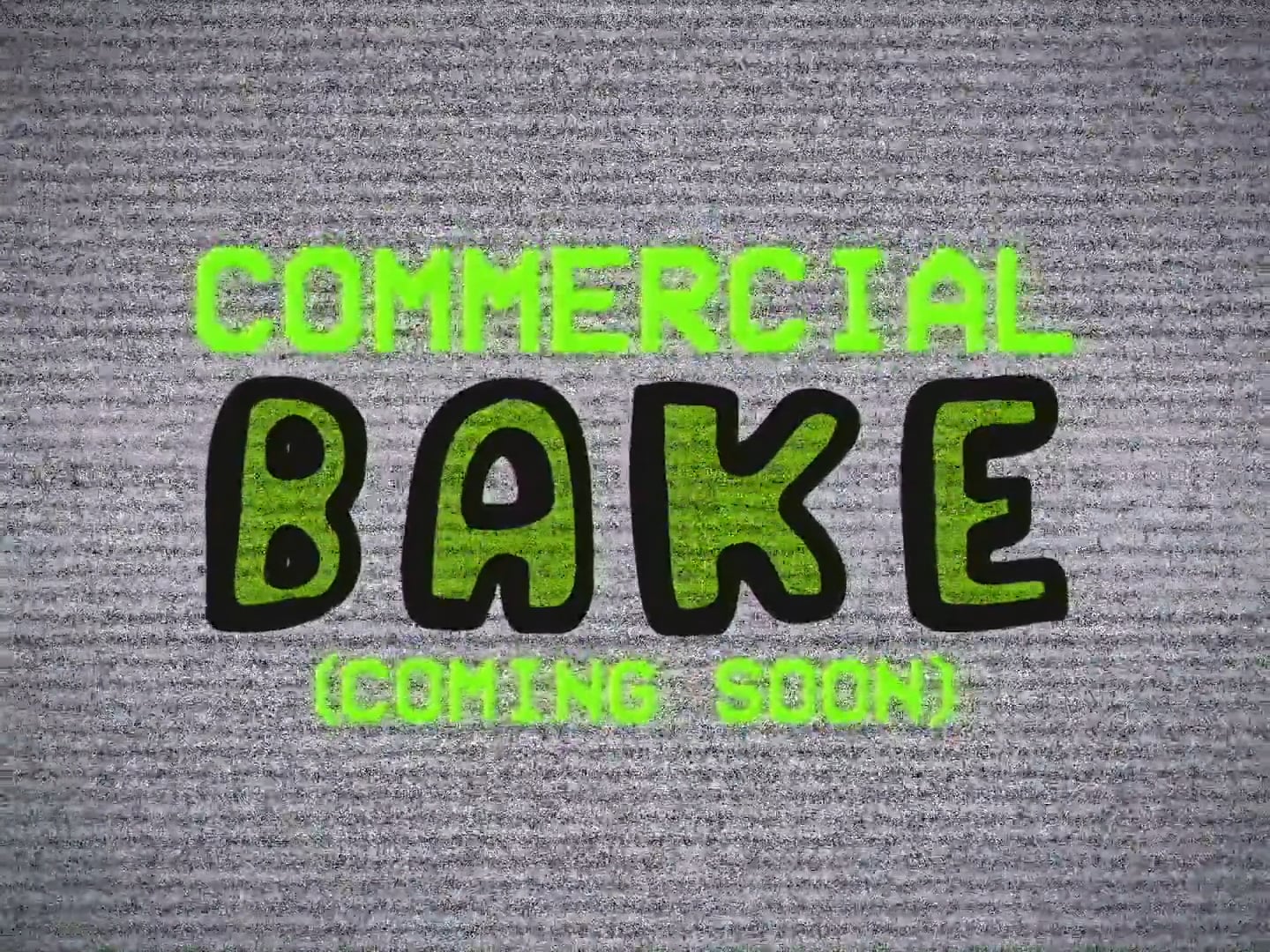Commercial Bake (Coming Soon) on Vimeo