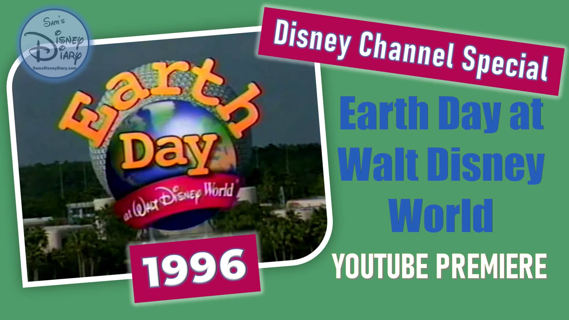 Earth Day at Walt Disney World 1986 (A Disney Channel Special) on Vimeo