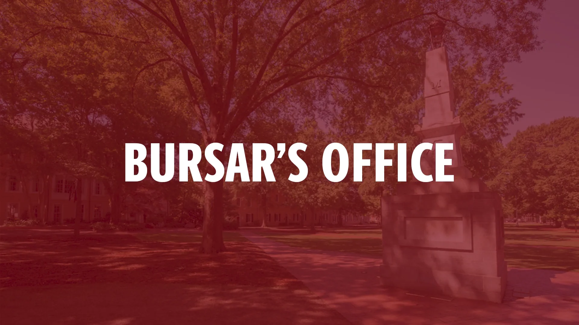 Student Orientation - Bursar's Office on Vimeo