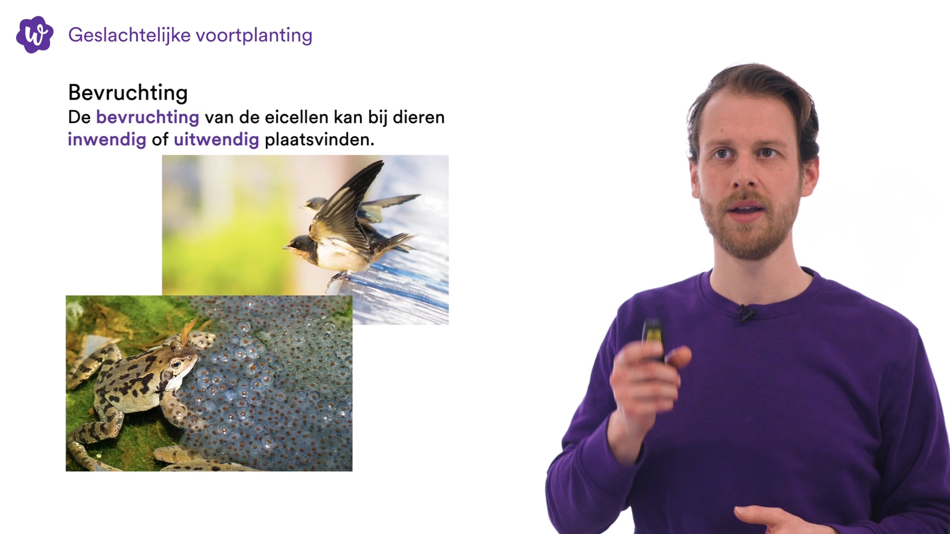 Oefen met Voortplanting bij planten en dieren uit Biologie voor jou ...