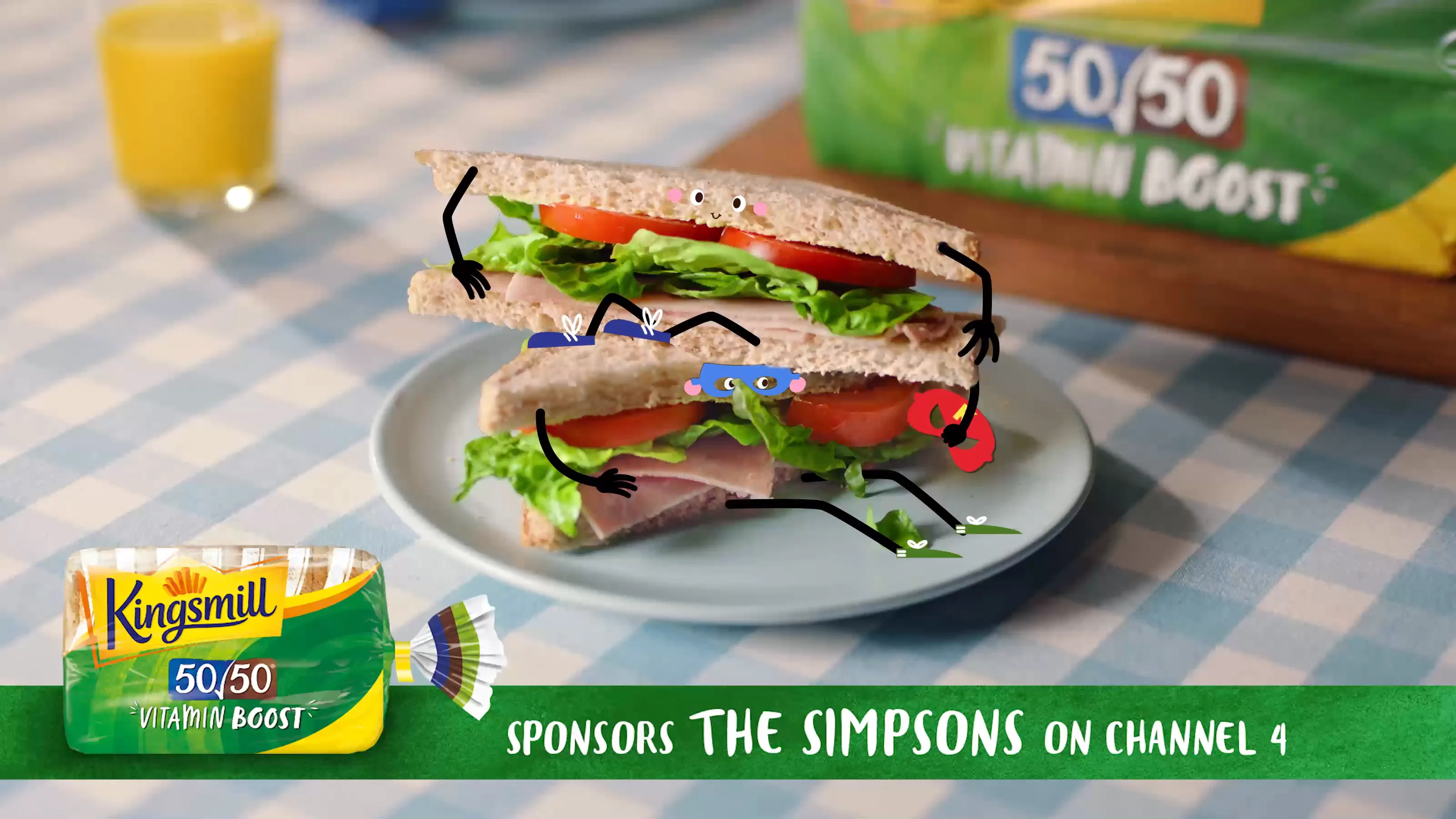 Kingsmill Channel Four Simpsons Sponsorship - Sandwich 15" on Vimeo