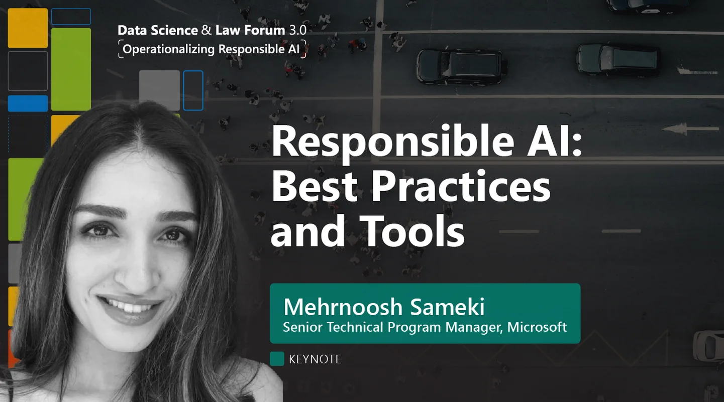 Responsible AI: Best Practices and Tools with Mehrnoosh Sameki on Vimeo