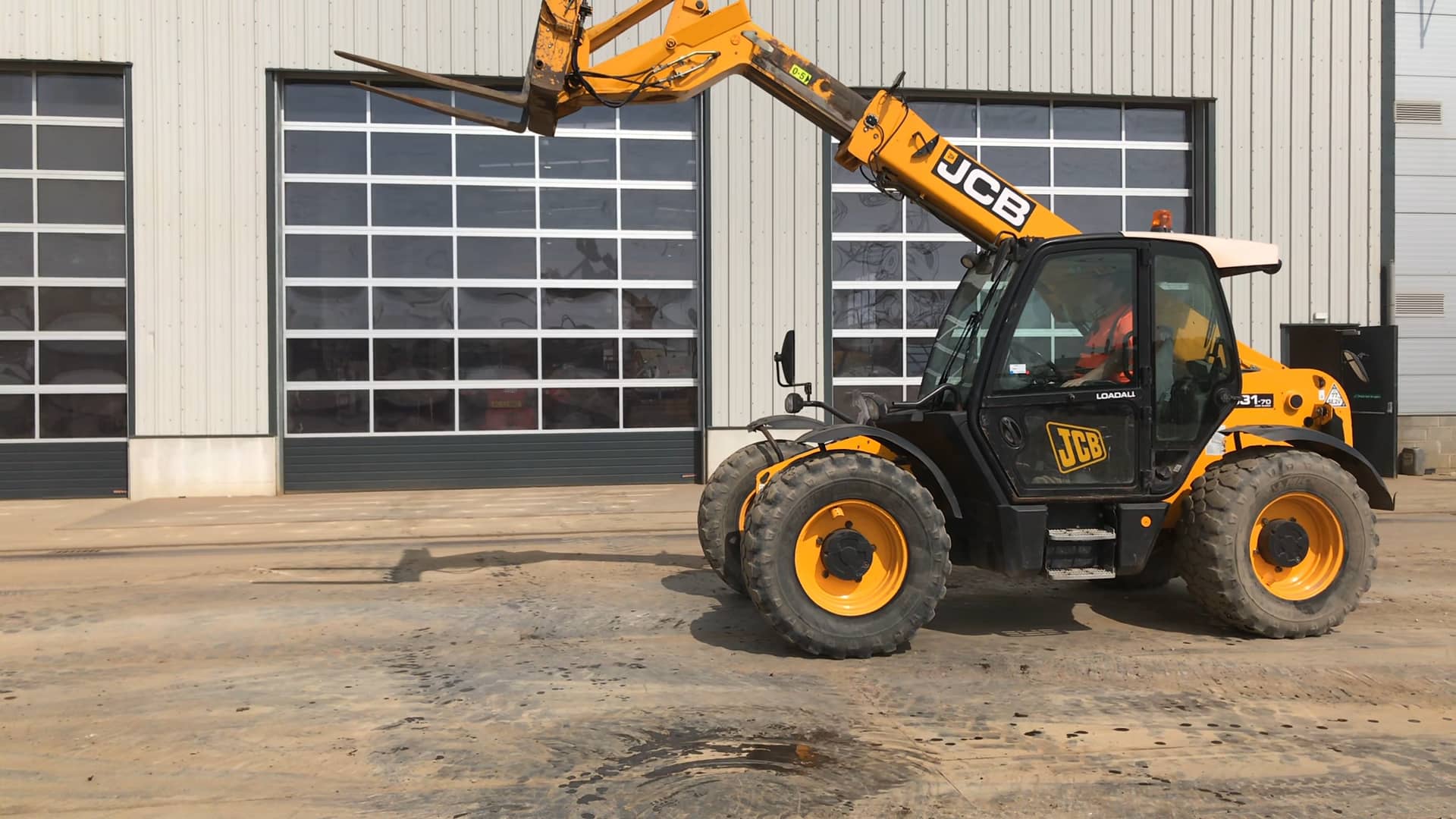 2011 JCB 531-70 AGRI SUPER Turbo Powershift Telehandler, Joystick ...