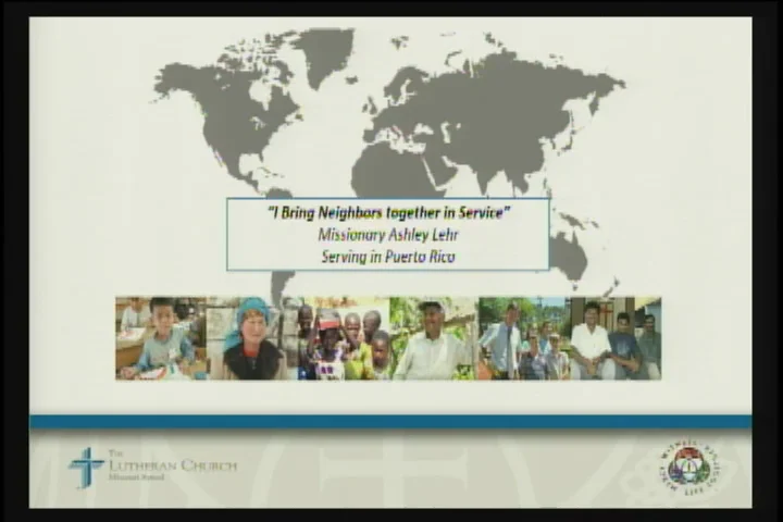 LCMS Missionary Ashley Lehr in Puerto Rico on Vimeo