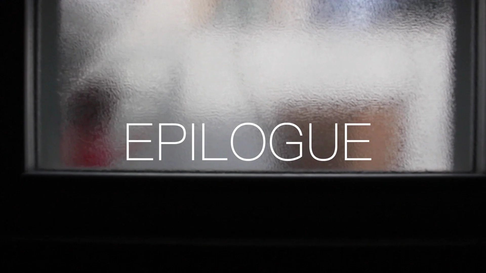 EPILOGUE on Vimeo