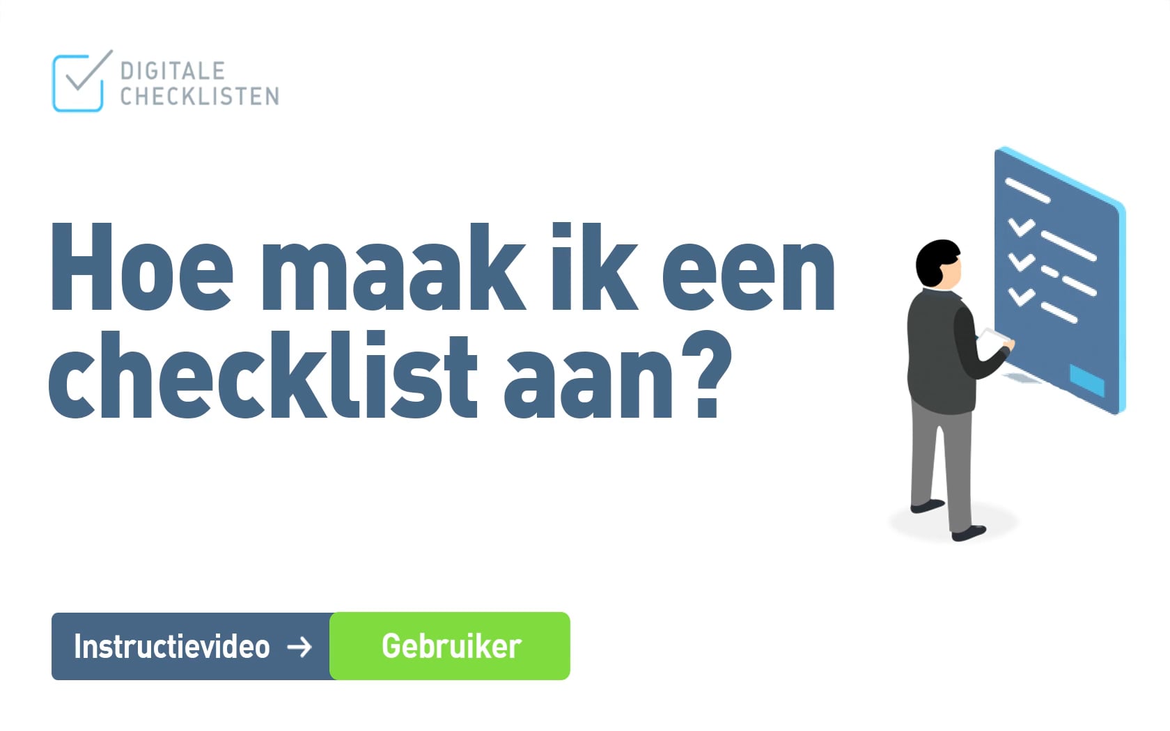Handleiding voor gebruikers - Hoe maak ik een checklist aan? on Vimeo