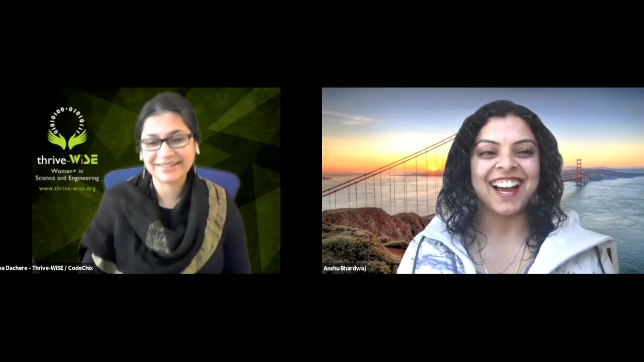 Thrive-WiSE 2021 Q1 Micro Conference Anshu Bhardwaj's Keynote Session on Vimeo