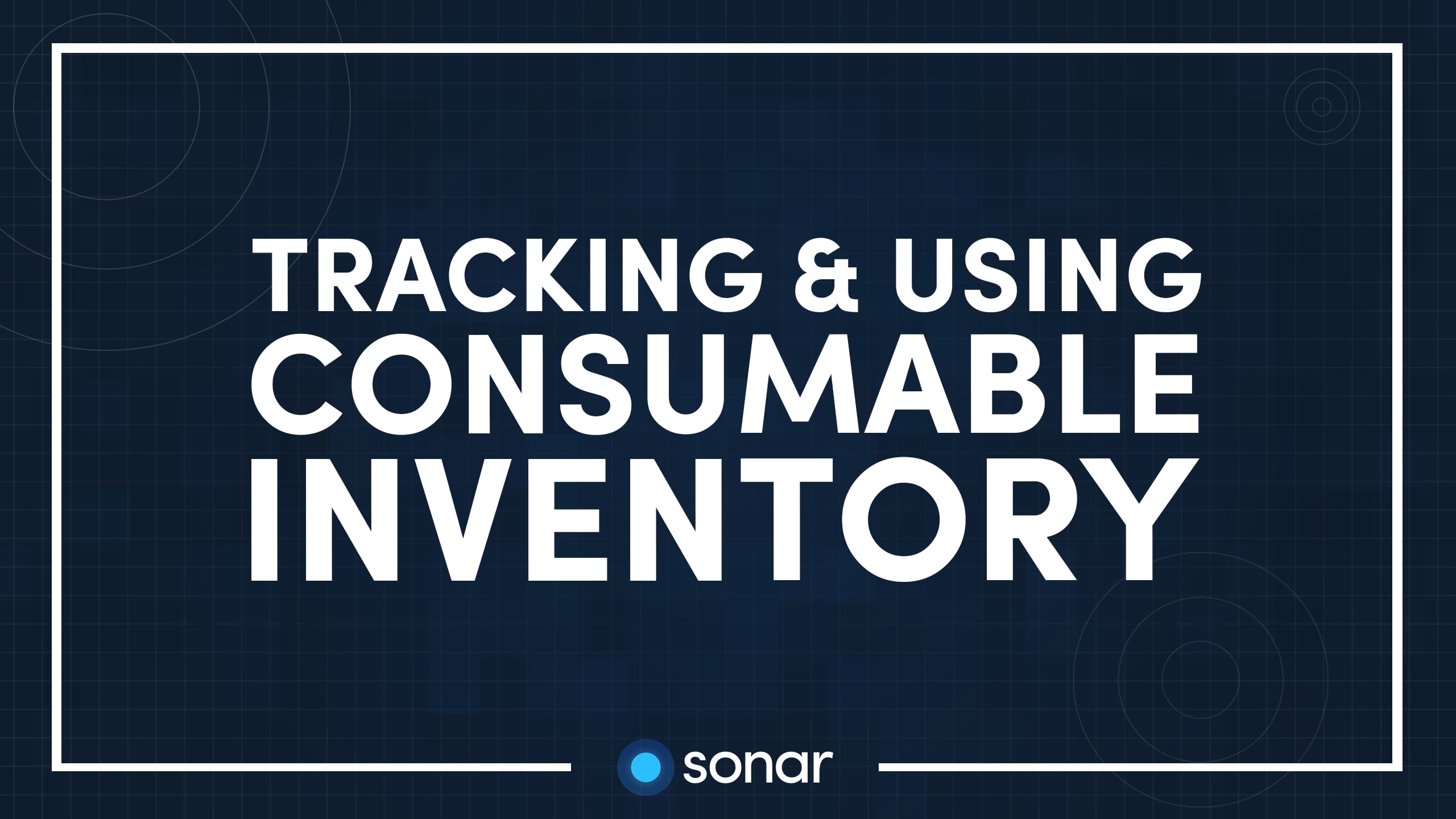 Tracking and Using Consumable Inventory on Vimeo