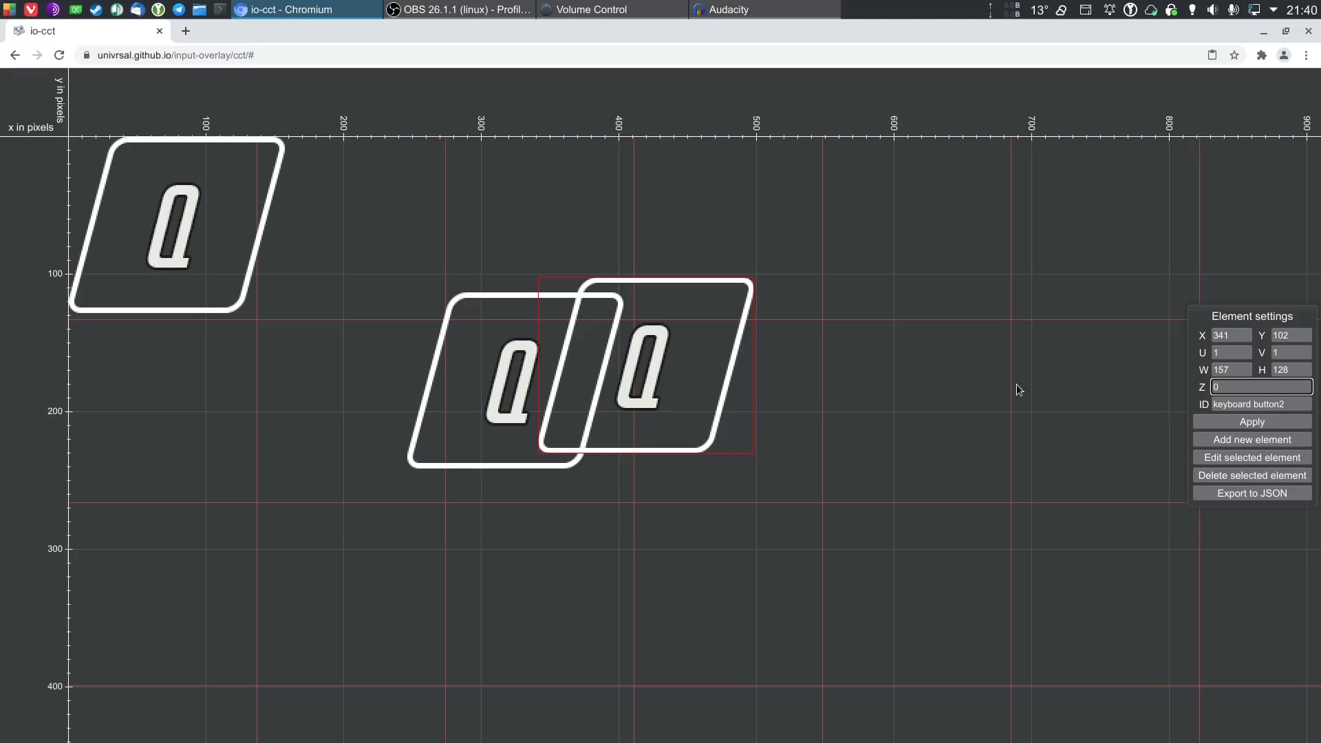 Input Overlay - Config creation tool basics on Vimeo