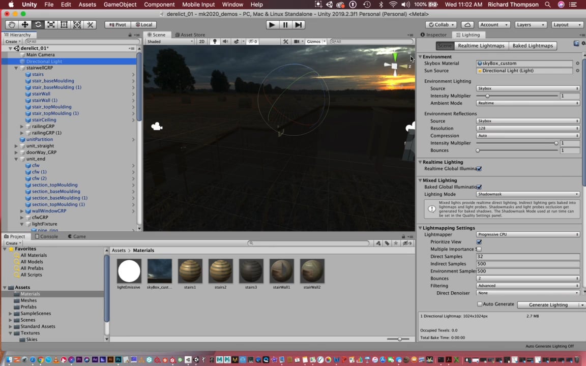 1. Lighting: Skybox basics and external lighting on Vimeo