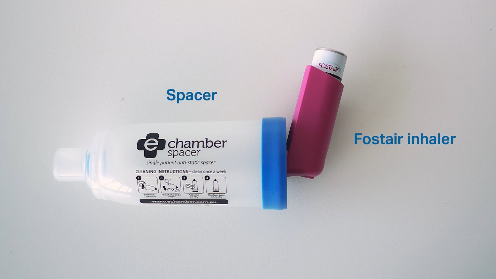 Asthma- Fostair with Spacer on Vimeo