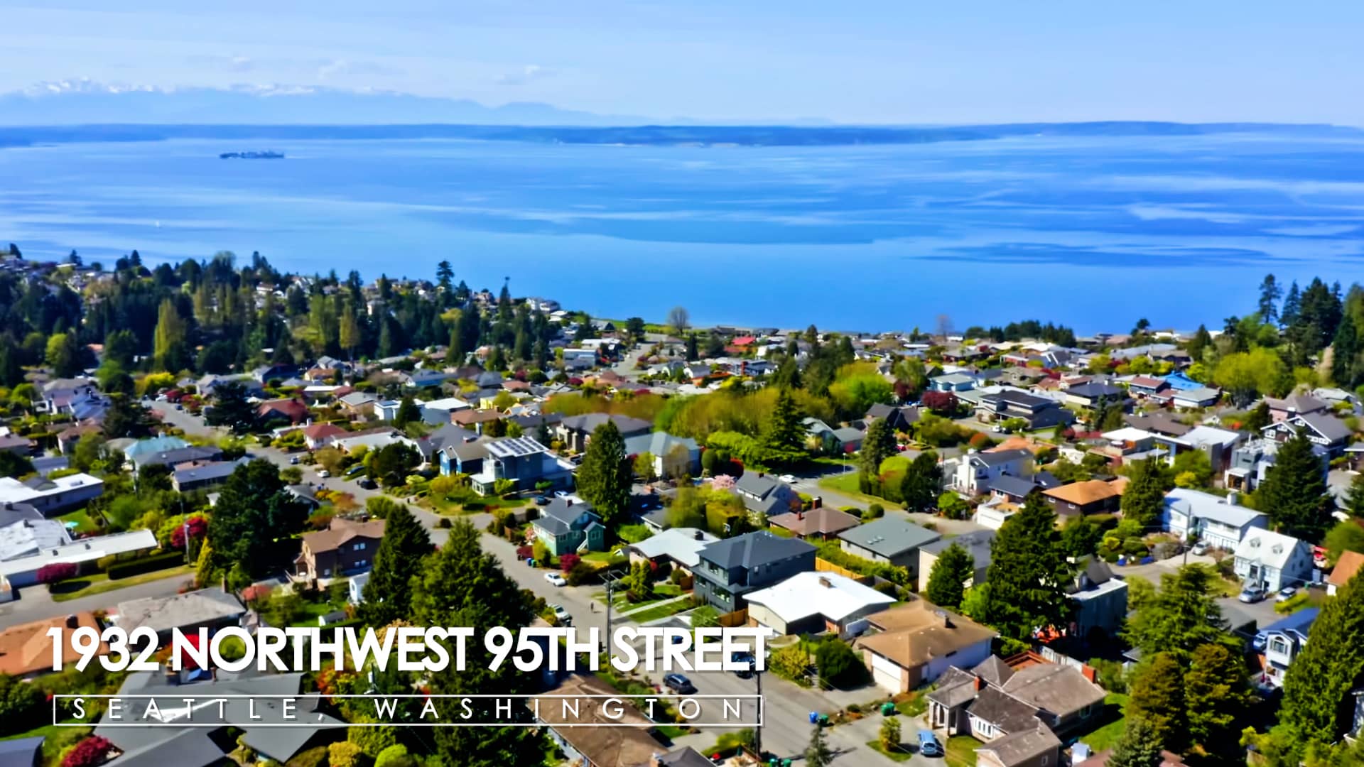 1932 Northwest 95th Street, Seattle, WA, USA - Aerial on Vimeo