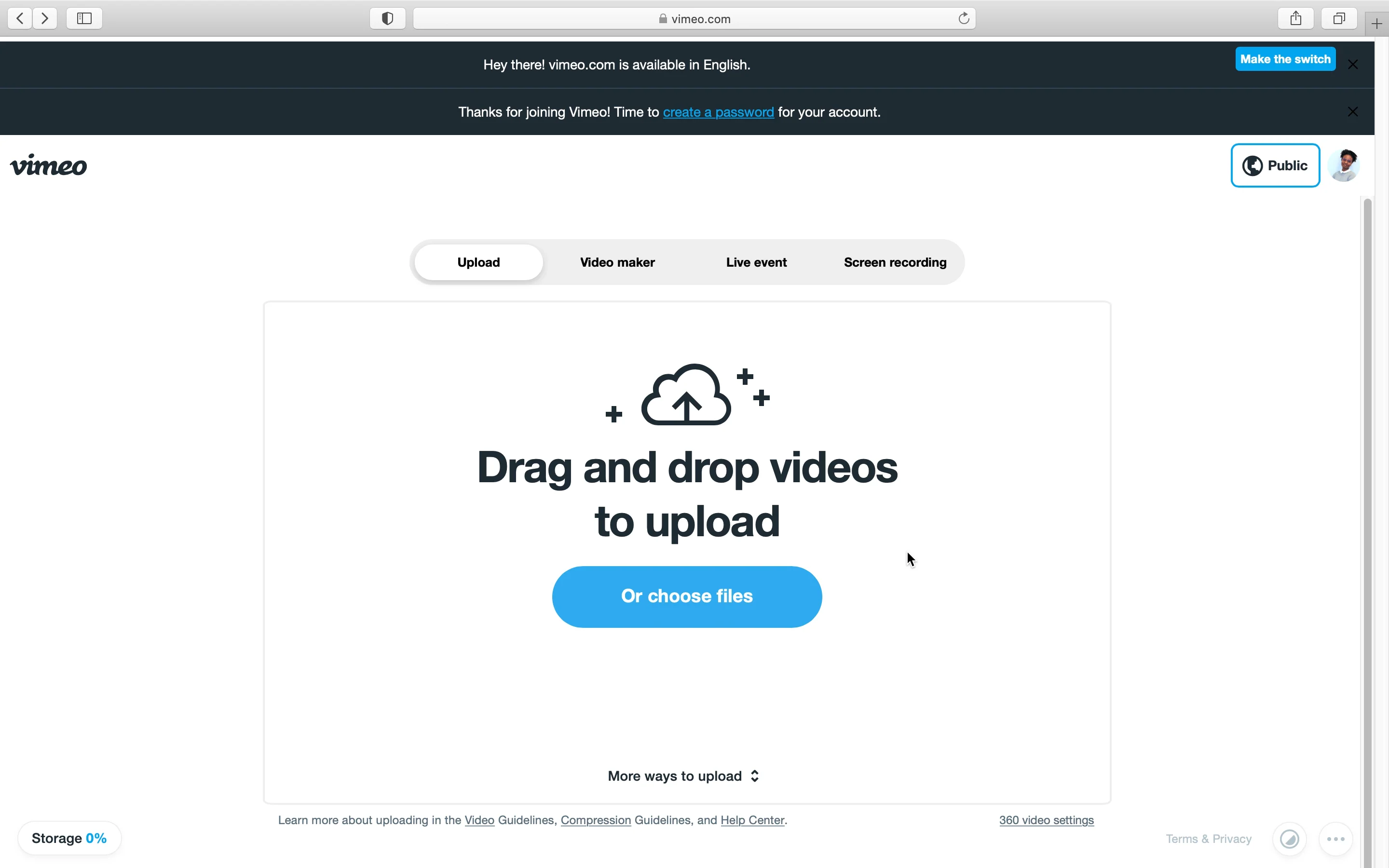 test video on Vimeo