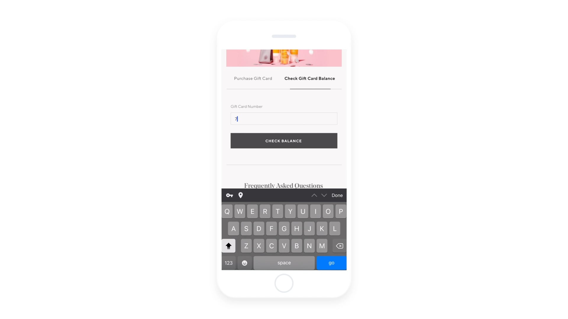 Gift Card Landing Page on Vimeo
