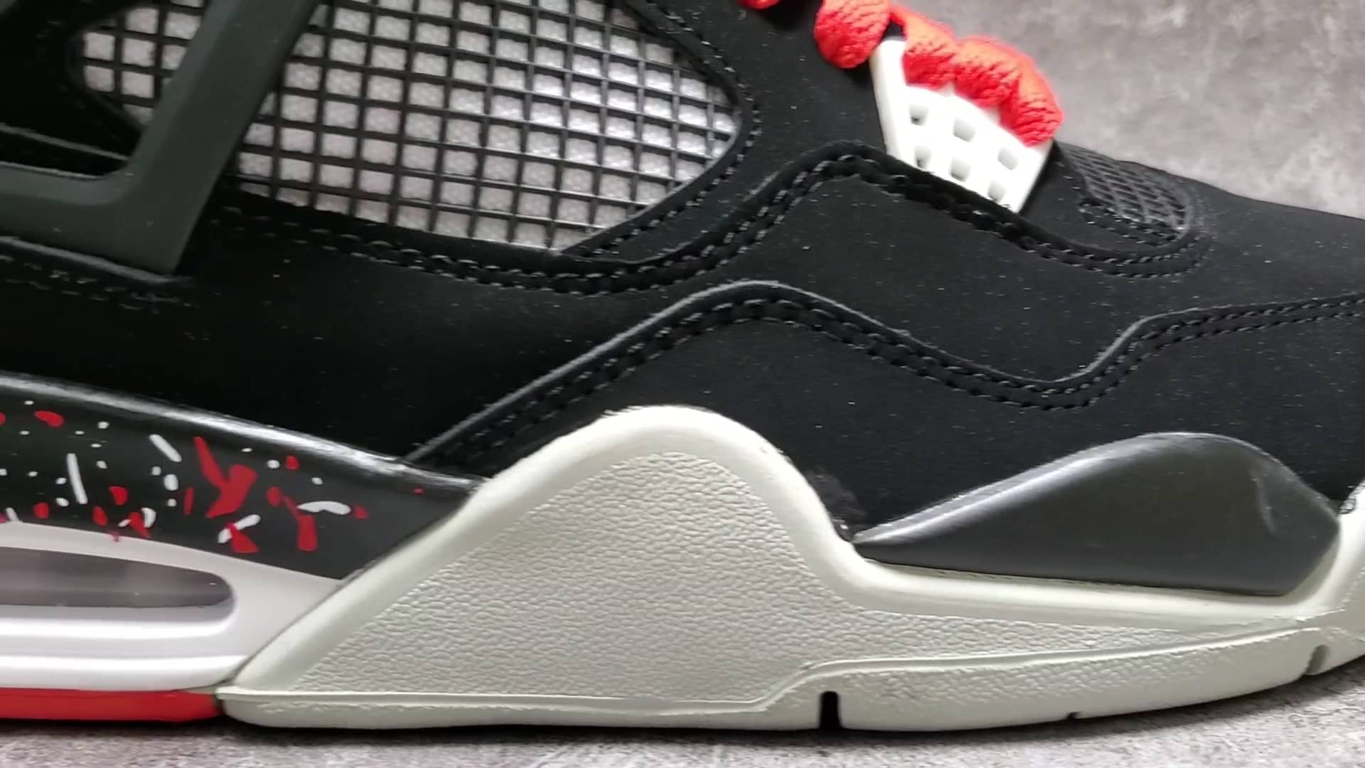 Air Jordan 4 Retro X OVO 'Splatter' on Vimeo