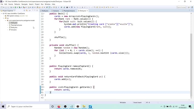 Implémentez le modèle de votre application - Écrivez du code Java maintenable avec MVC et SOLID ...