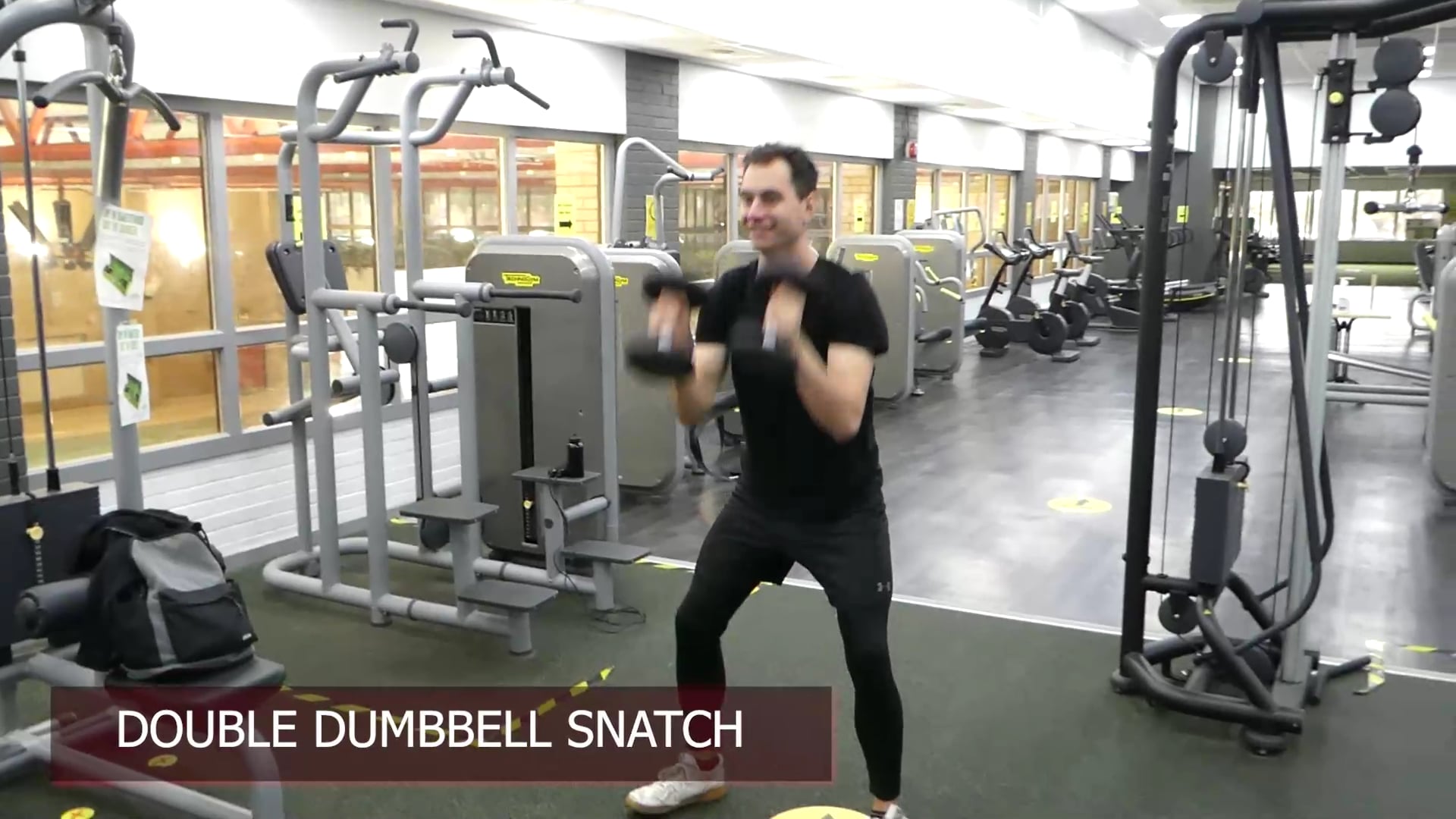 Double Dumbbell Snatch on Vimeo
