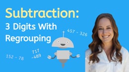 Subtraction 3 Digit Numbers With Regrouping On Vimeo