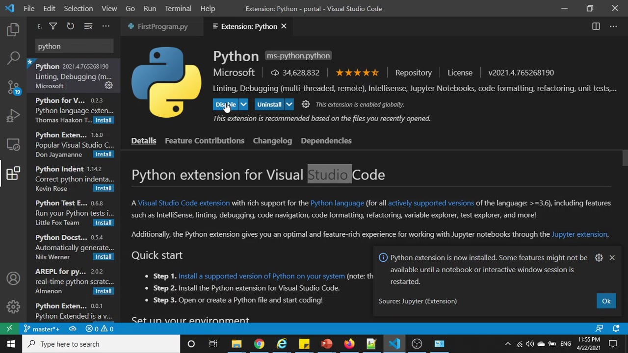 3-First Python Program on Vimeo
