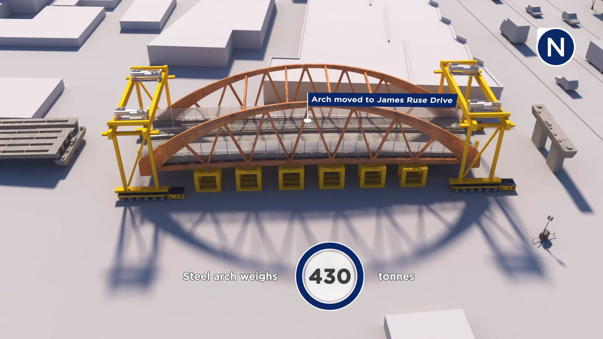 James Ruse Drive Bridge on Vimeo