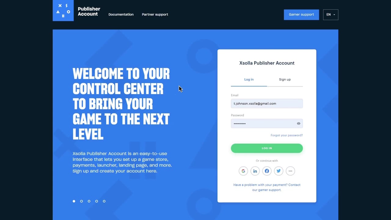 How to create an Xsolla Partner Network program on Vimeo