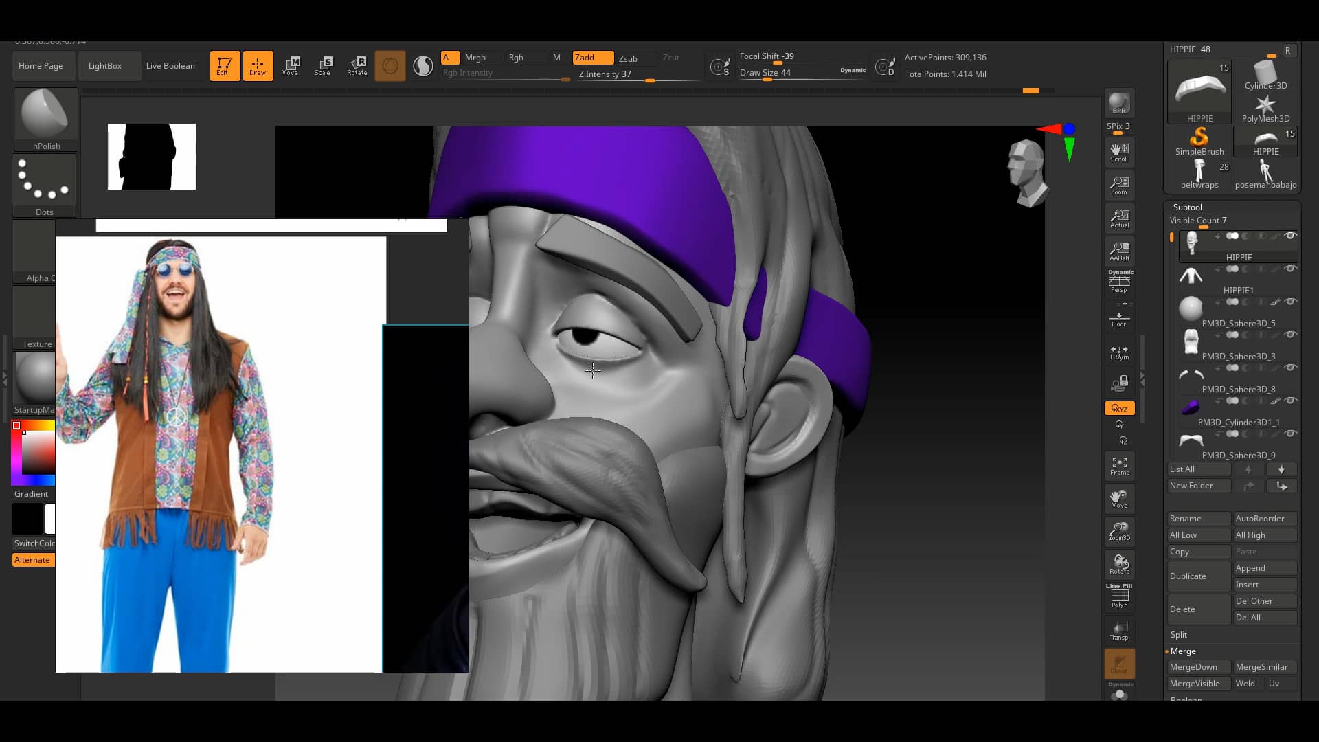 Sculpt a modern-day wizard in ZBrush & Blender by Fernando Ruiz on Vimeo