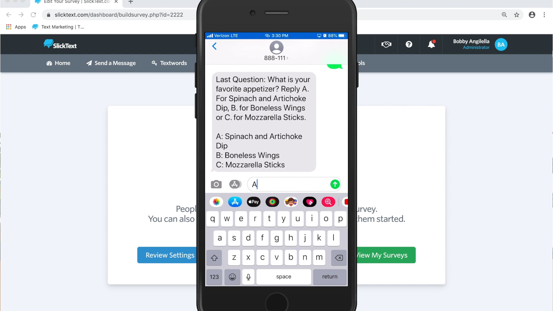 56 - Surveys - How to Setup a Basic Text Message Survey NEW G.mp4 on Vimeo