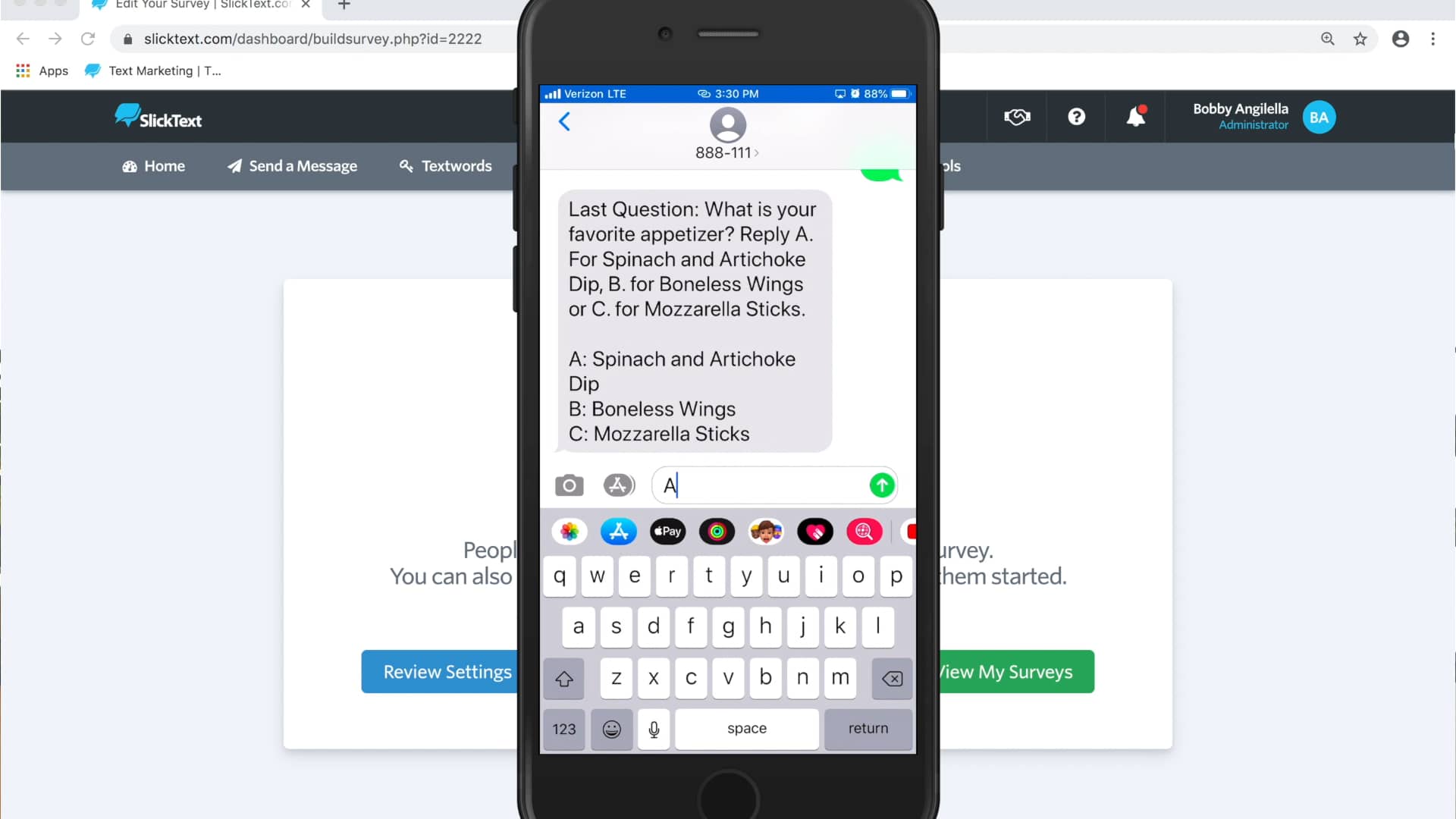 56 - Surveys - How to Setup a Basic Text Message Survey NEW G.mp4 on Vimeo