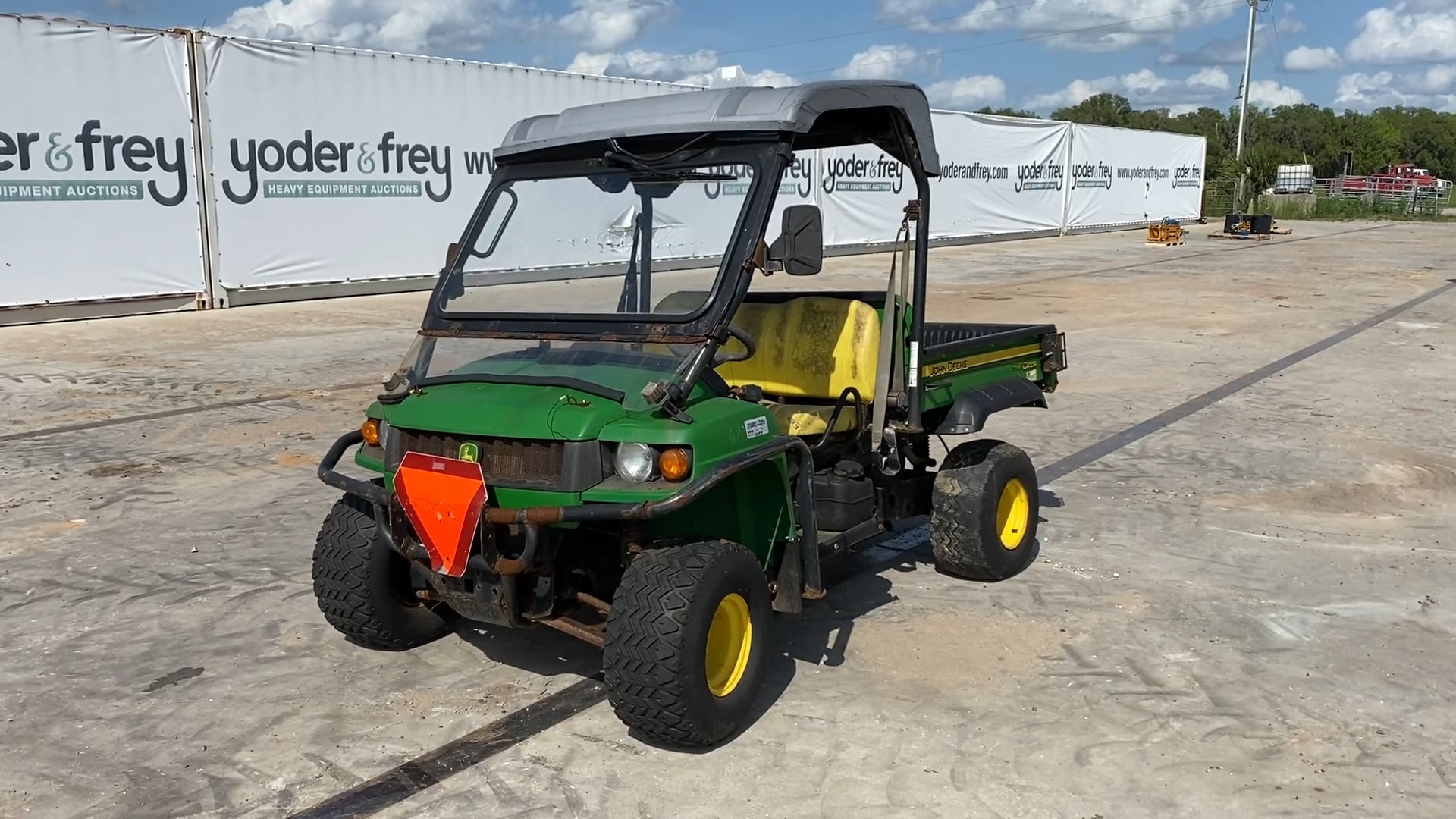 Yoder & Frey - 2014 John Deere Gator 4WD Diesel Utility Vehicle - Yoder ...
