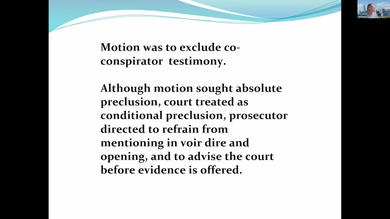 Motions in Limine - C. Grasso 3/23/21 on Vimeo