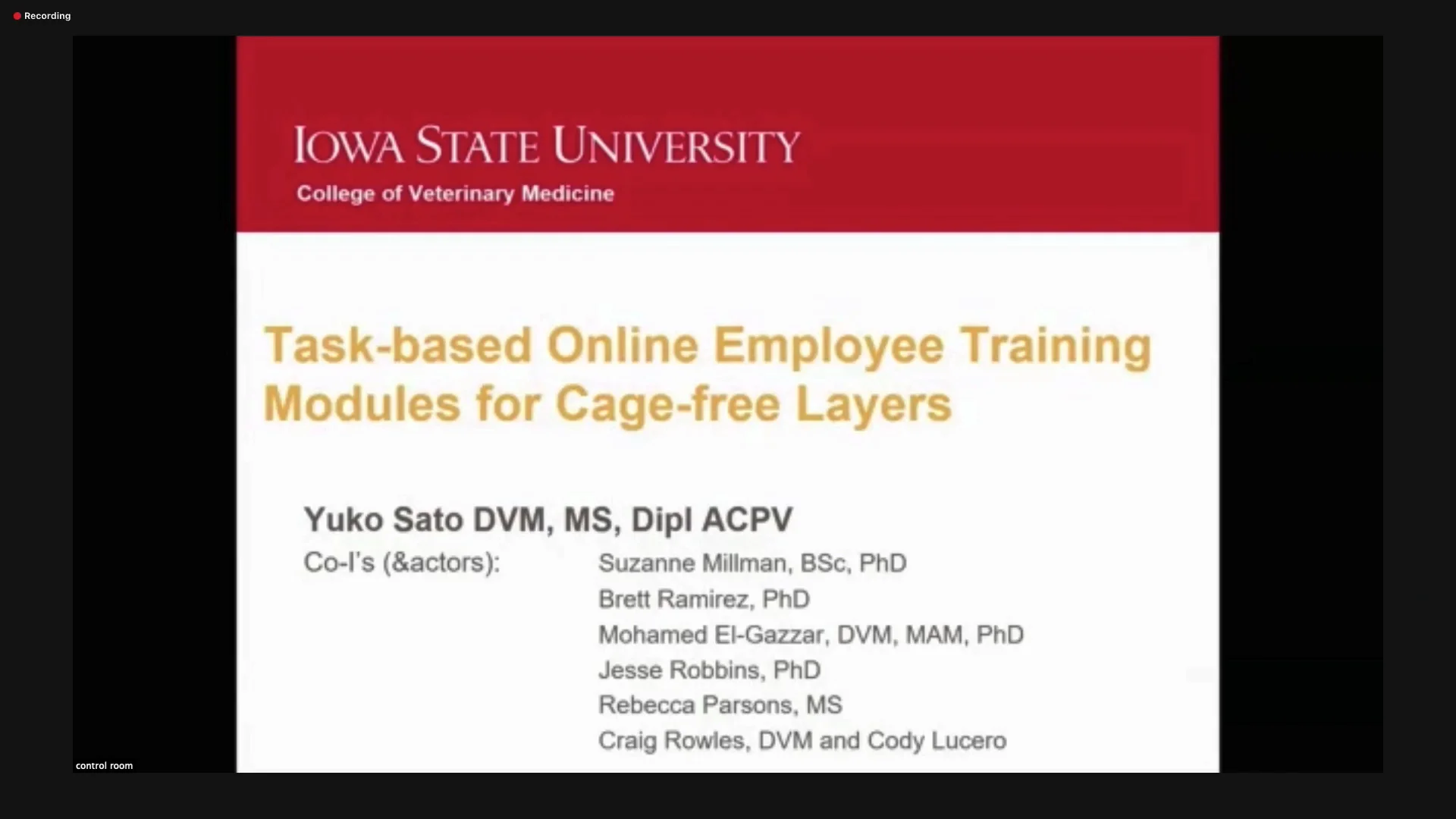 2021 Egg Industry Issues Forum - Day 3 - Sato.mp4 on Vimeo