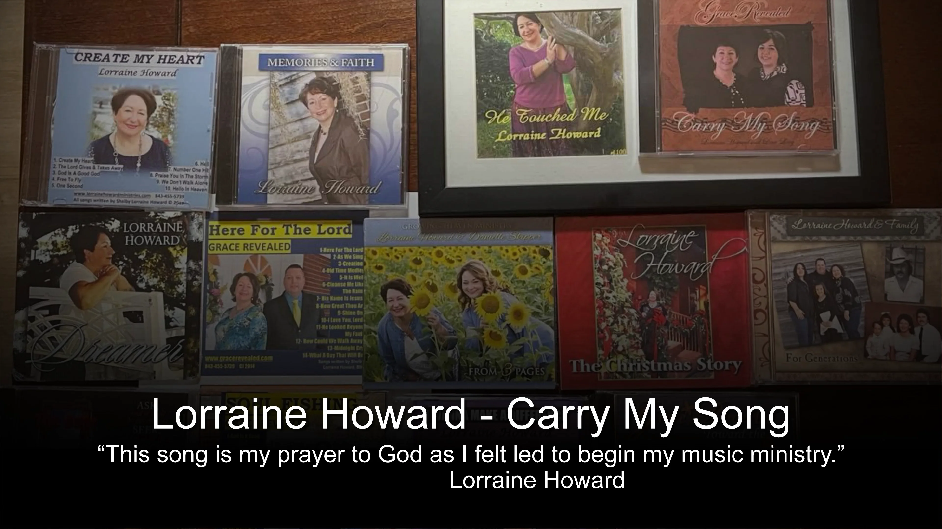 Lorraine Howard - Carry My Song (4K) on Vimeo