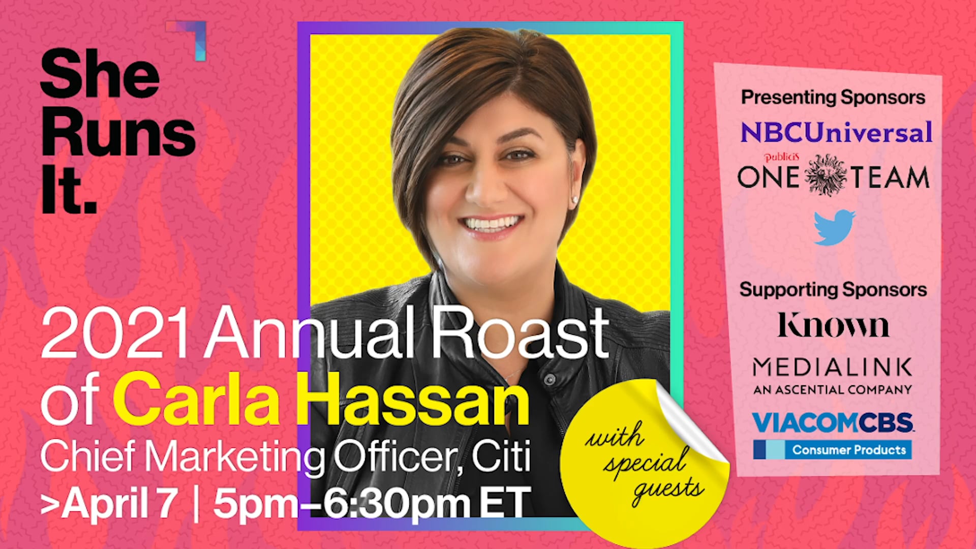 2021 Annual Roast of Carla Hassan on Vimeo
