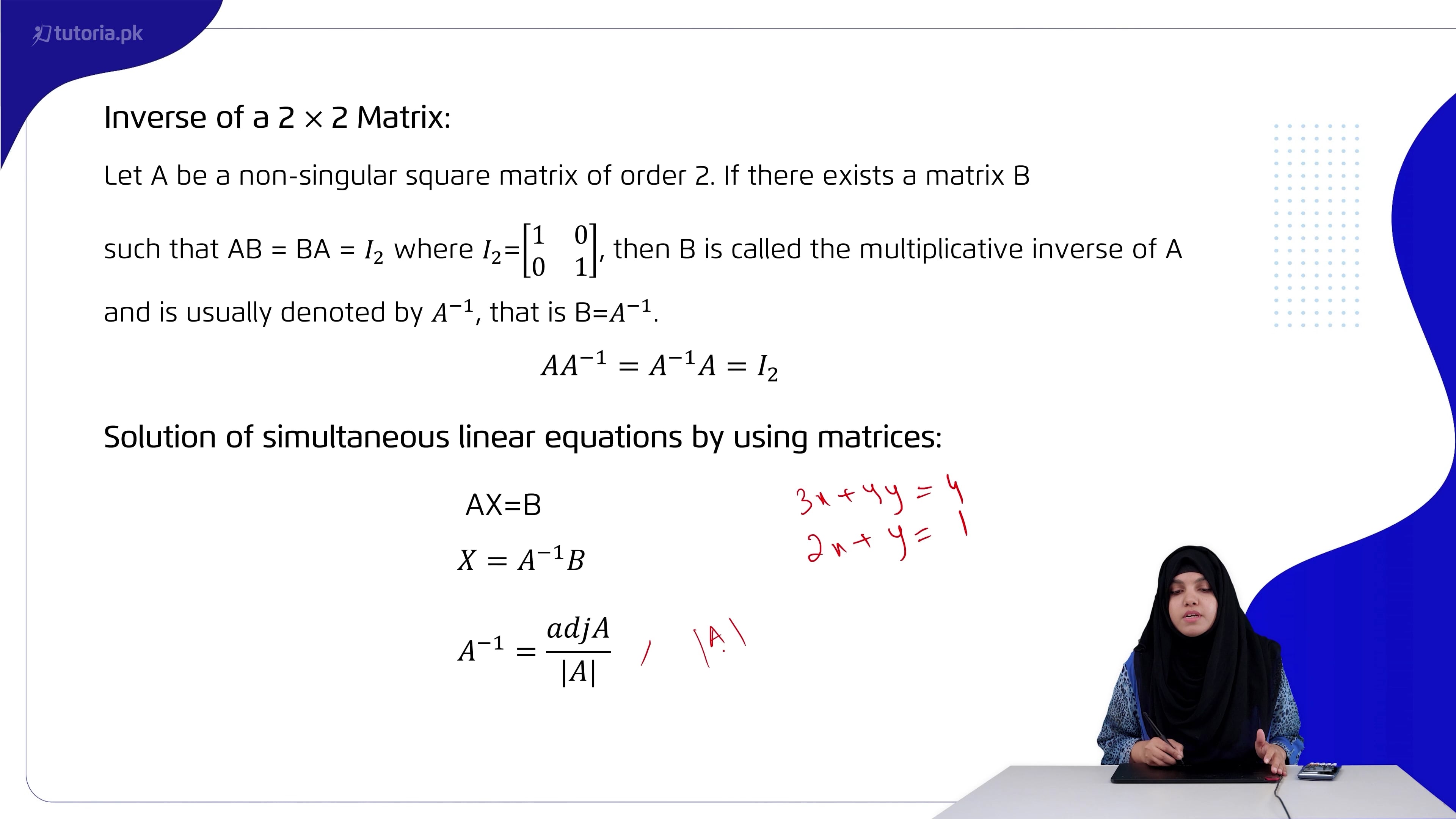 Maths-Grade-11-Chapter-3-32-and-33-Determinant-of-a2x2-matrix-and ...