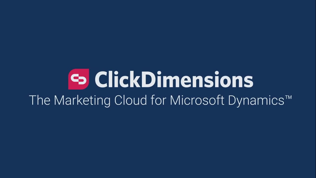 ClickDimensions Marketing Automation Demo Video on Vimeo