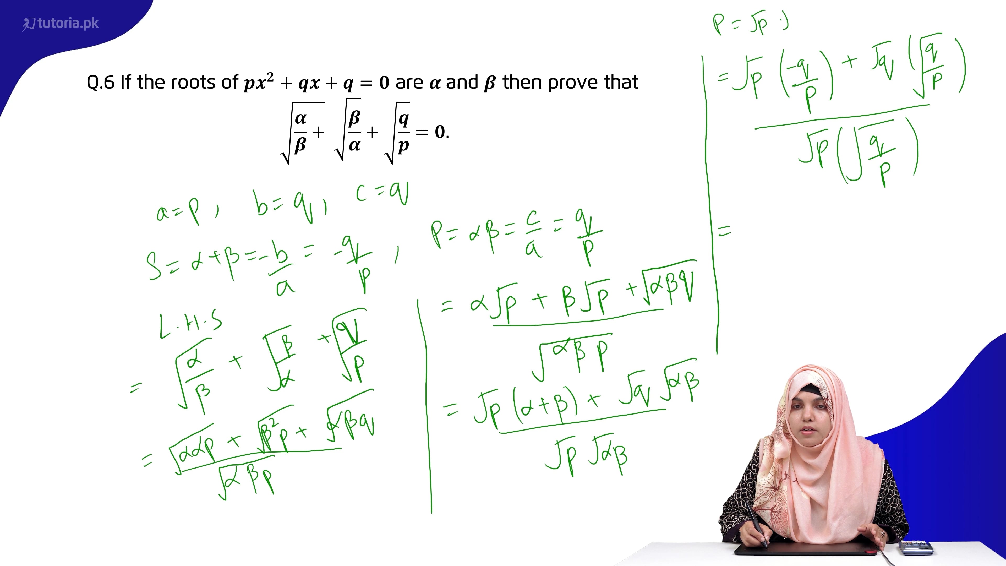 Maths-Grade-11-Chapter-4-Exercise-46-Question-6 on Vimeo