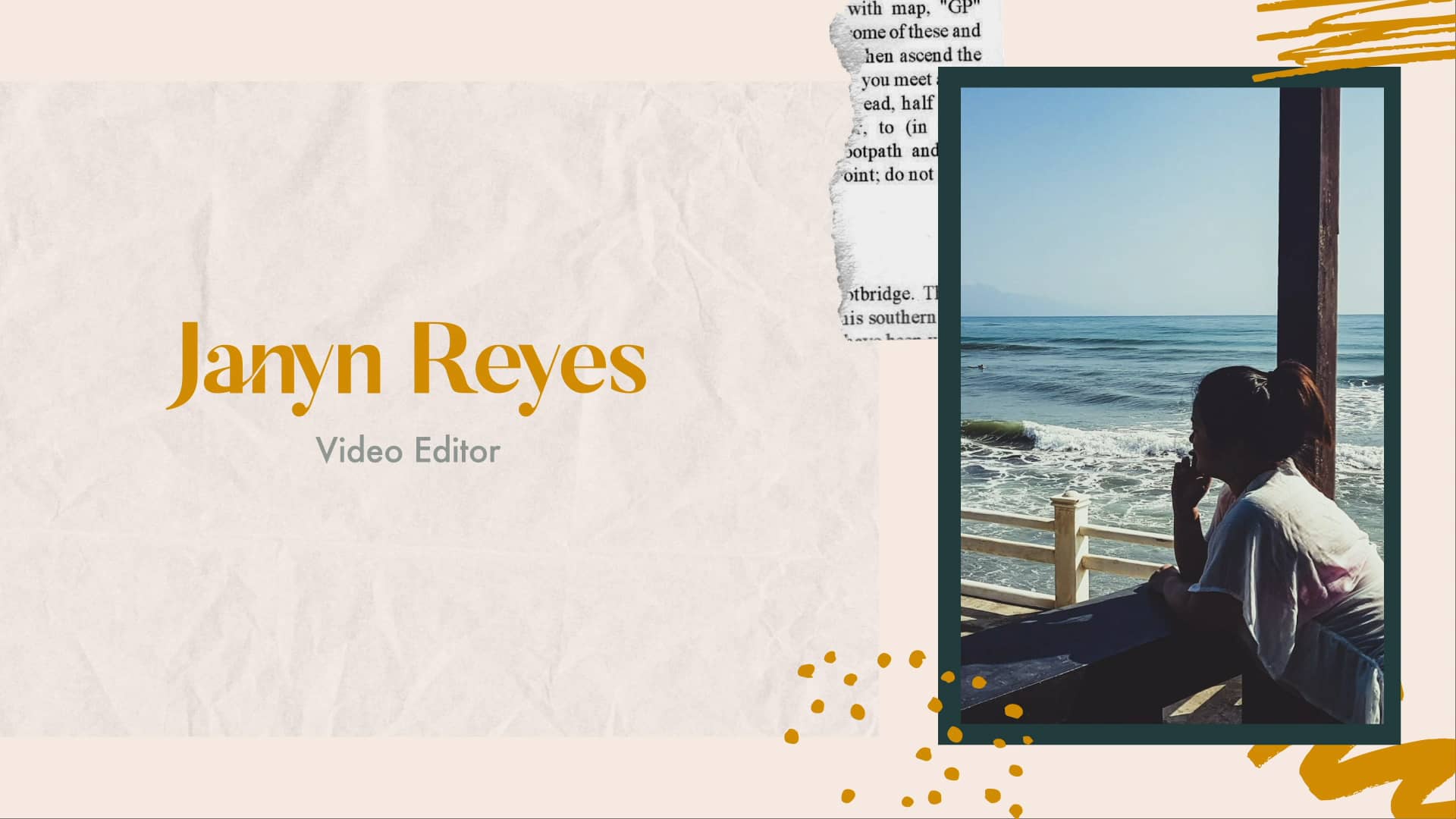 Janyn Reyes Demo Reel 2021 on Vimeo