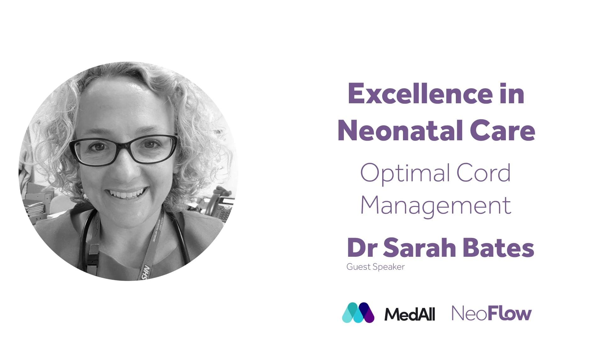 Dr Sarah Bates intro - Optimal cord management on Vimeo