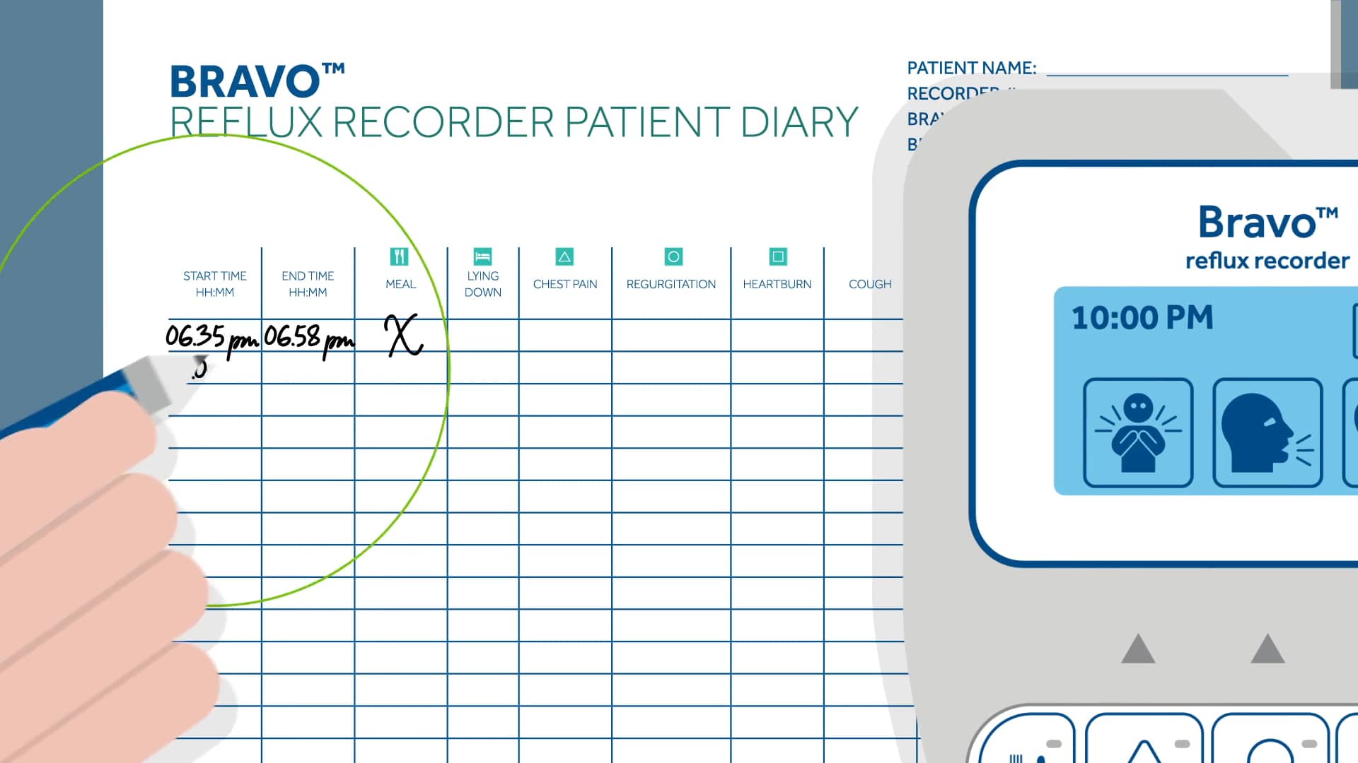 Bravo Test Instructions Animation on Vimeo