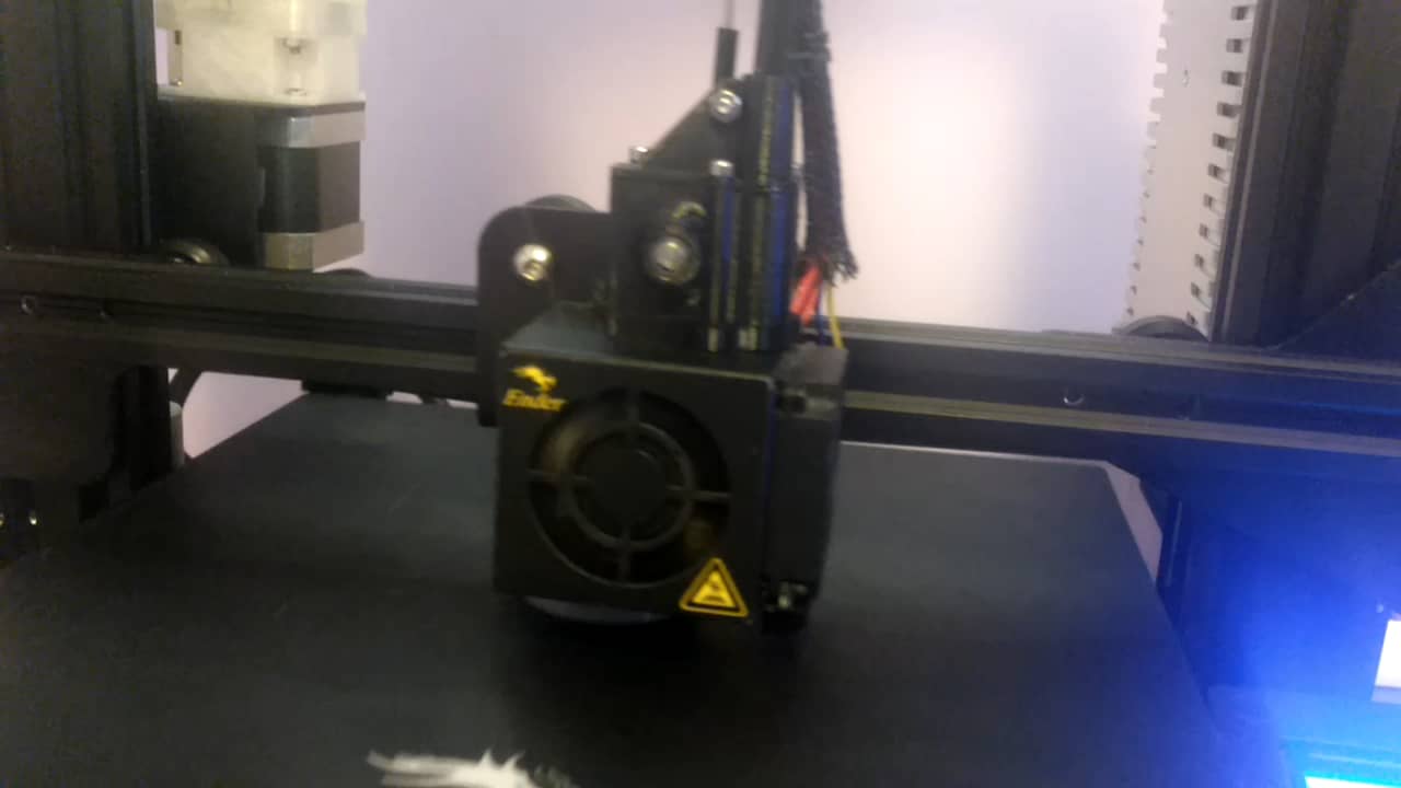 Velocity stutter with Klipper square corner velocity limiting on Vimeo