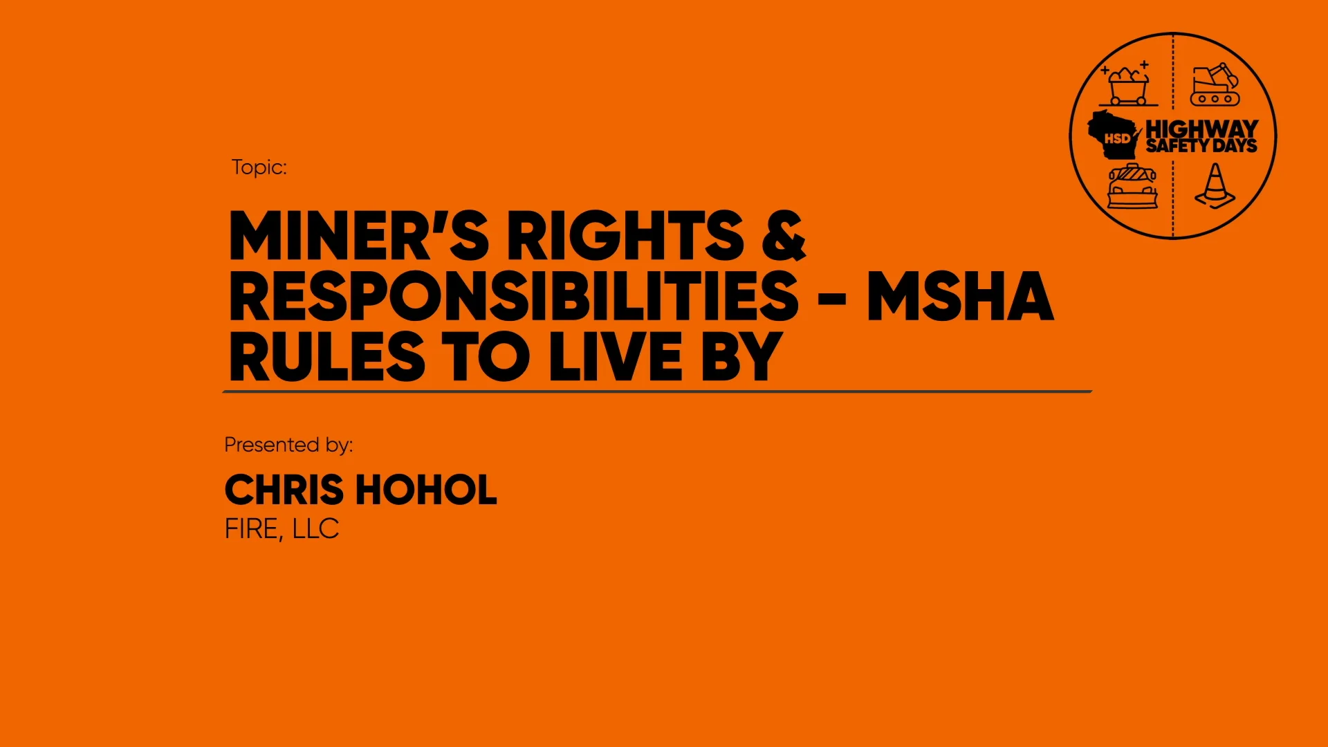 Miner's Rights & Responsibilities - MSHA Rules to Live By | 2021 ...