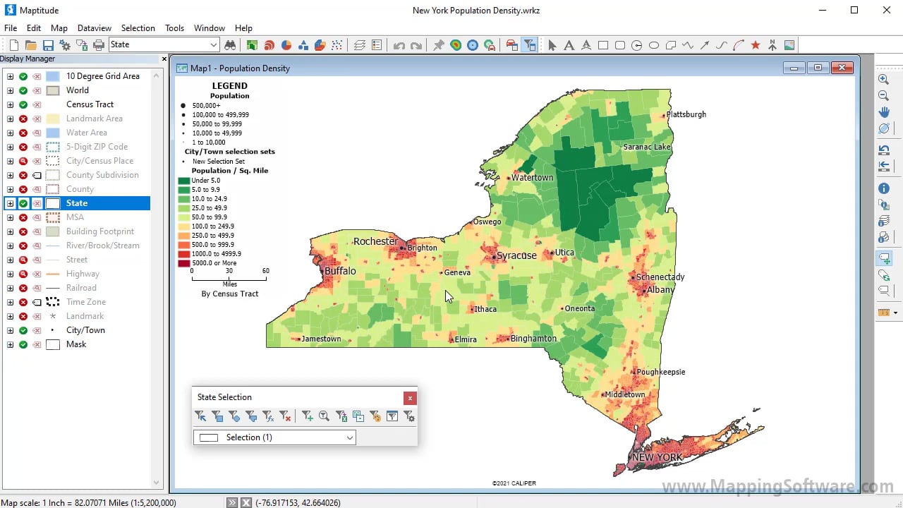 Maptitude Video: Creating Masks