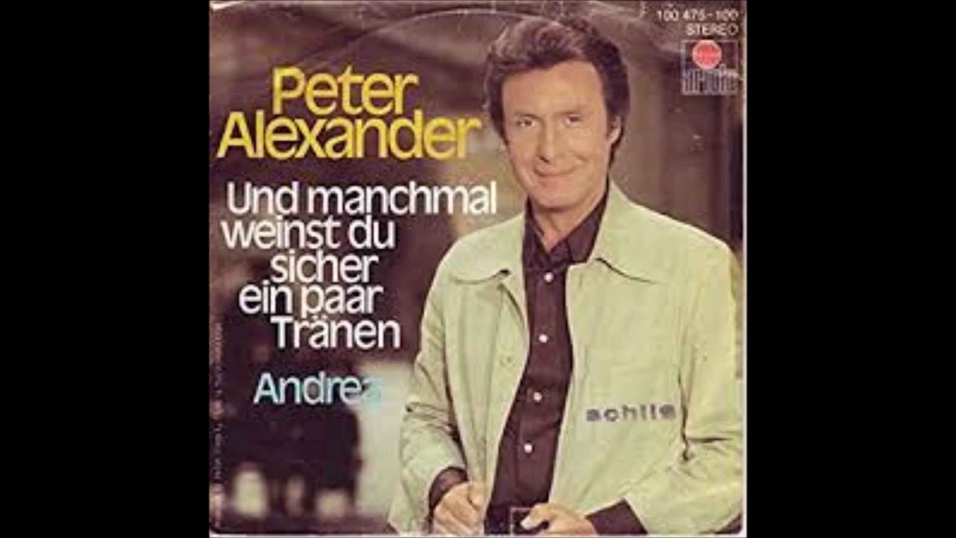 Peter Alexander - Andrea 1979 on Vimeo