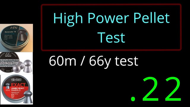 High power pellet test 55mm 22 - Airgun101