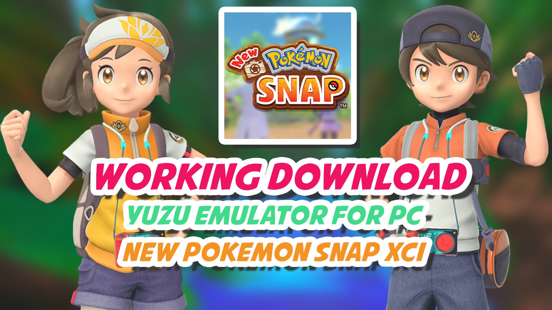 Working New Pokémon Snap Yuzu Emulator PC Download on Vimeo