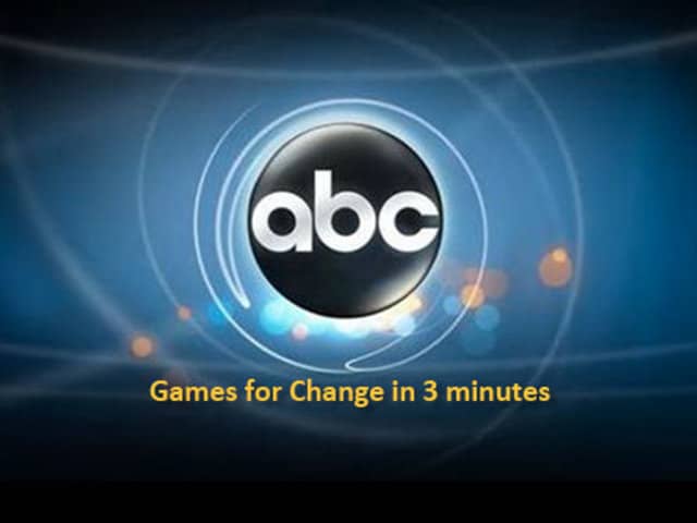 Games for Change on ABC News on Vimeo
