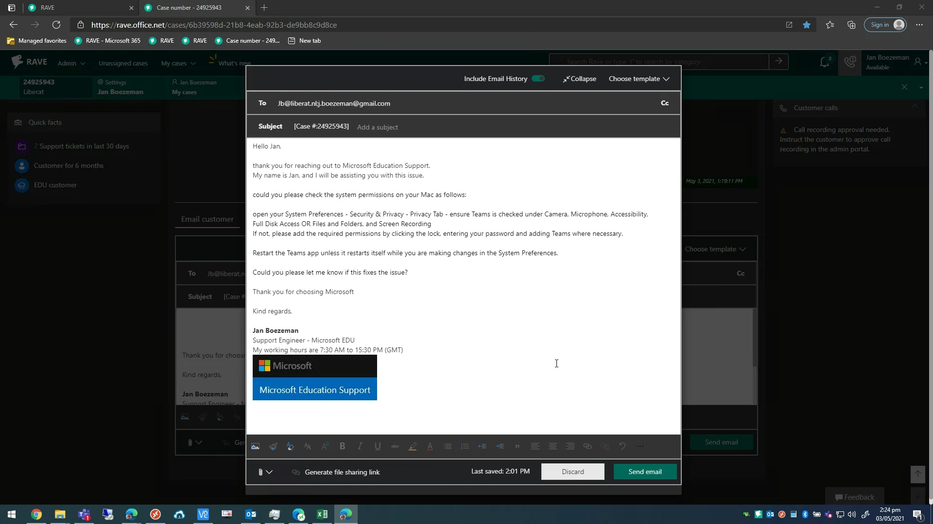 Rave translate email on Vimeo