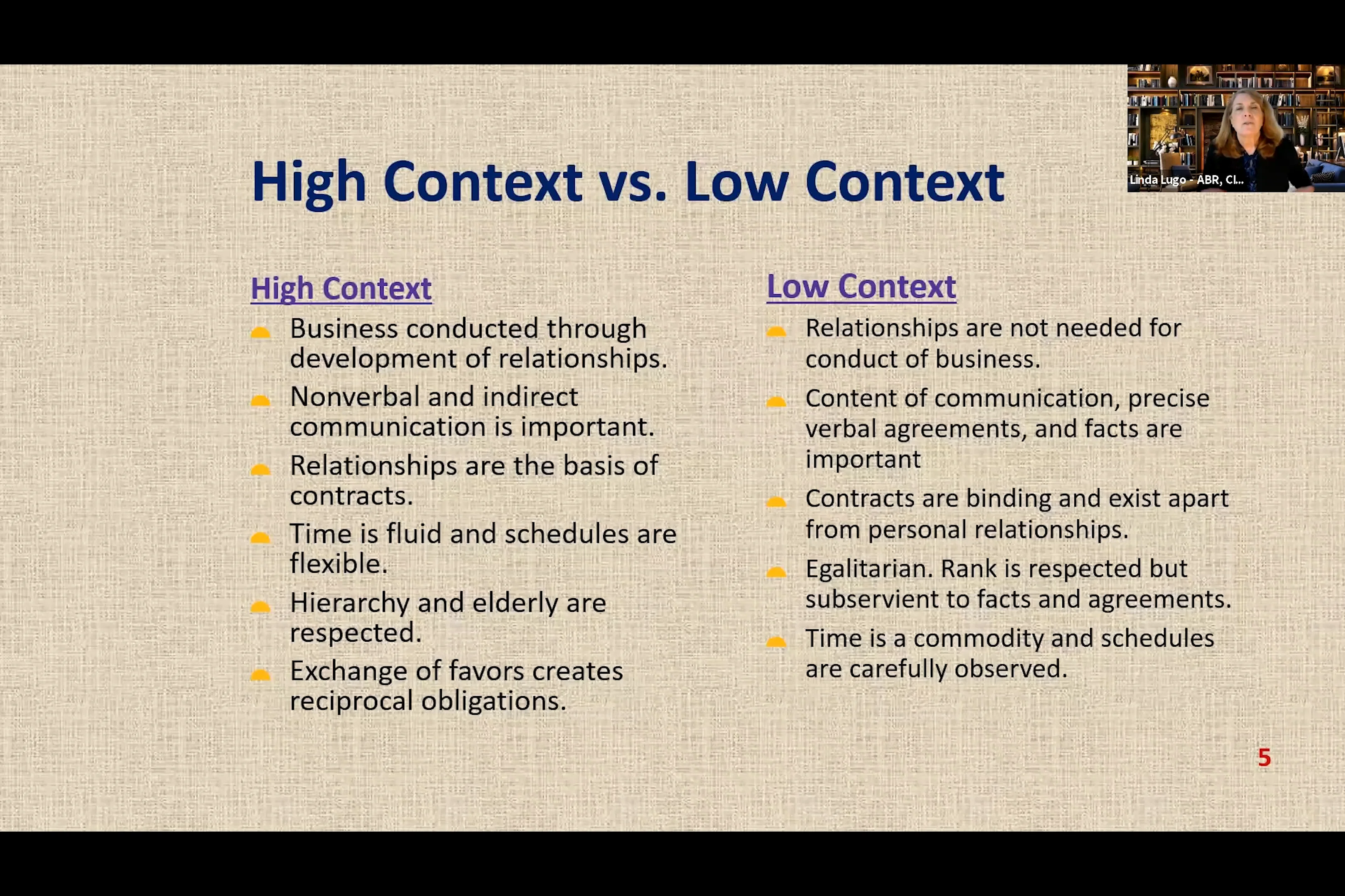Fair Housing: High Context & Low Context Cultures on Vimeo